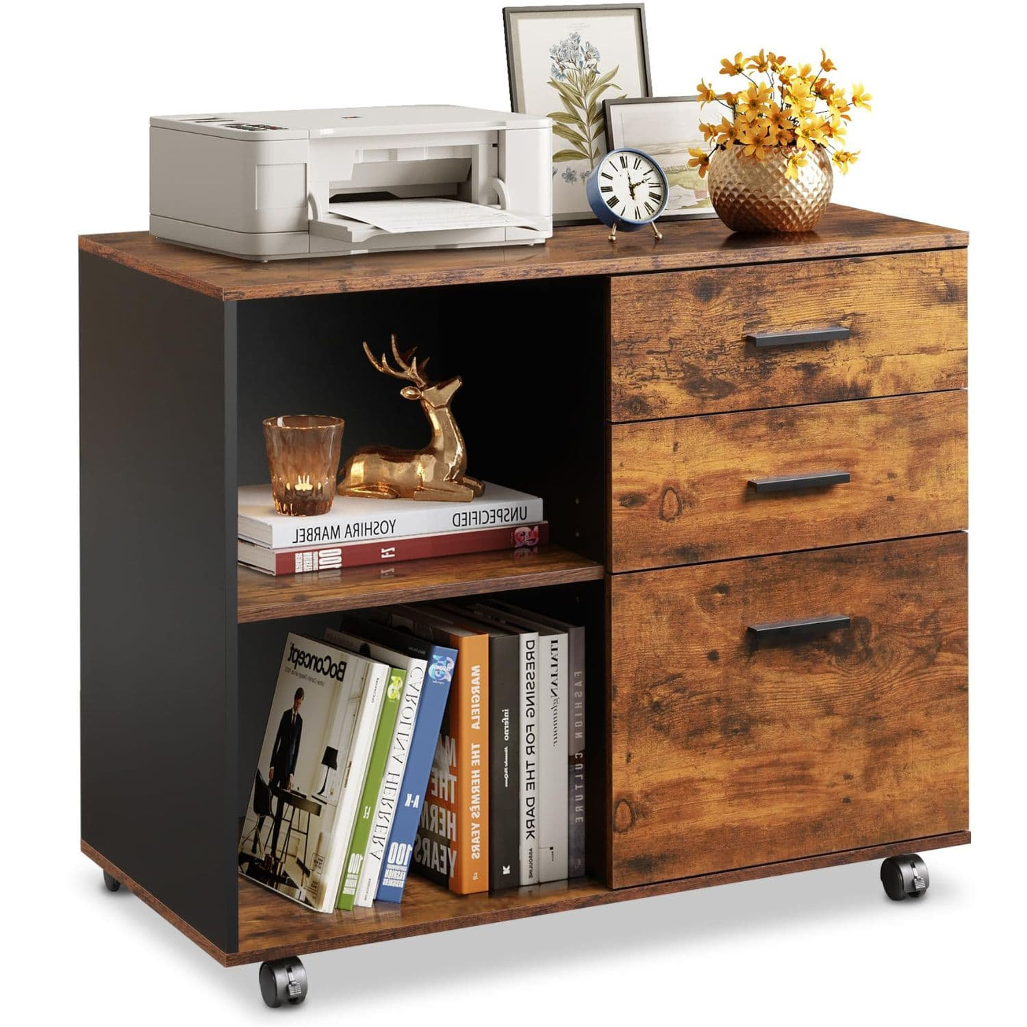 17 Stories Aaraf 31.3'' Wide File Cabinet | Wayfair