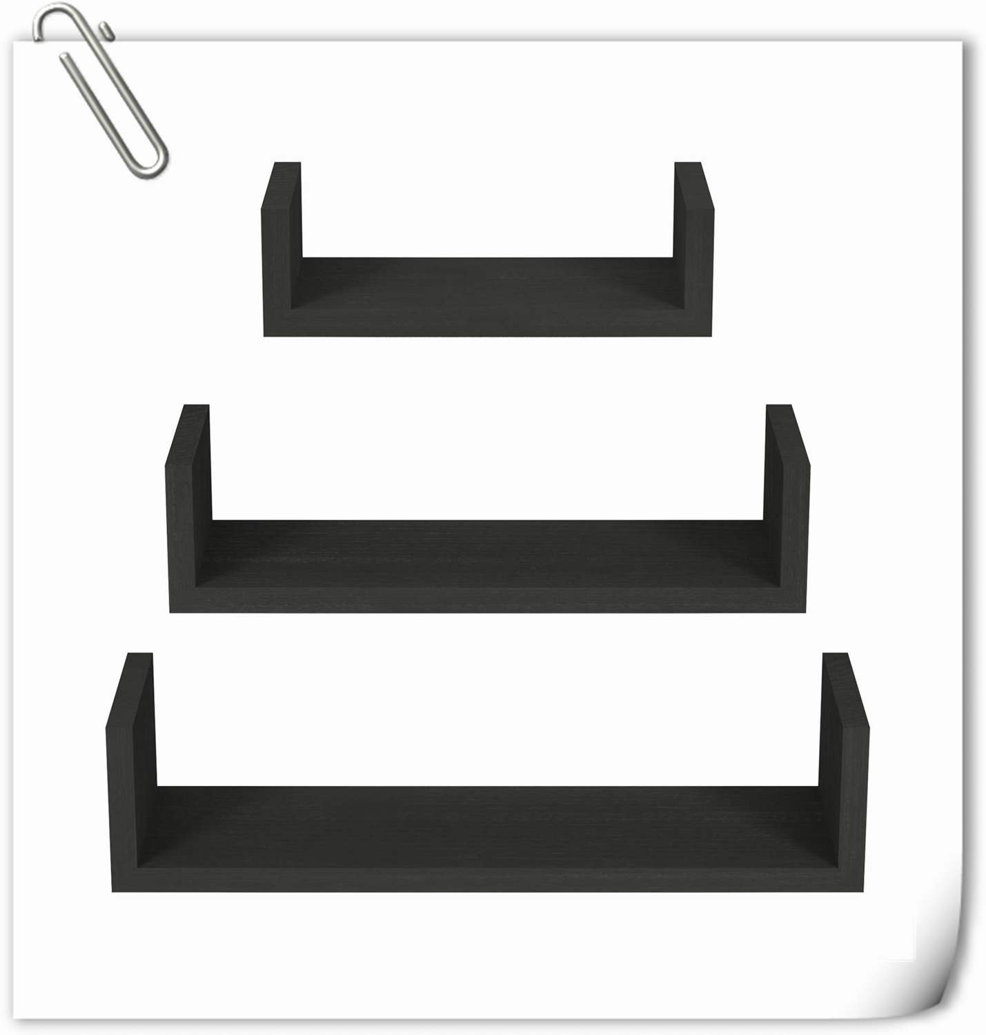 Latitude Run® Chakera 3 Piece Wood Floating Shelf | Wayfair