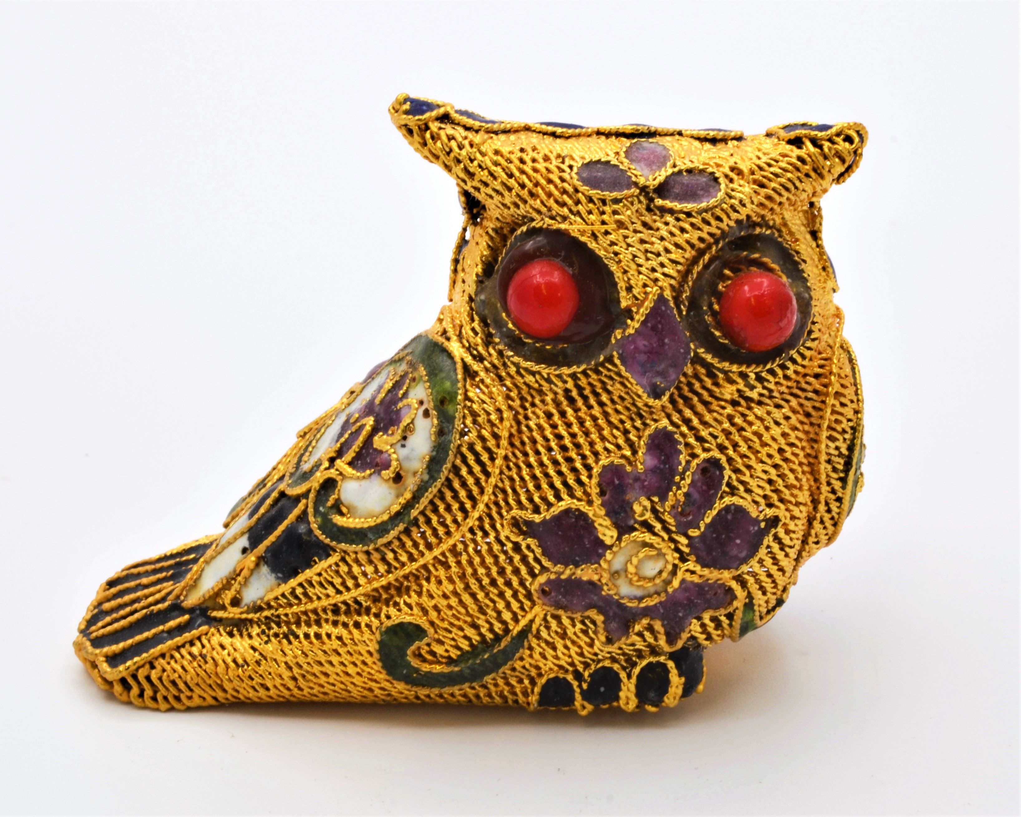 World Menagerie Moger Filigree Work Owl | Wayfair