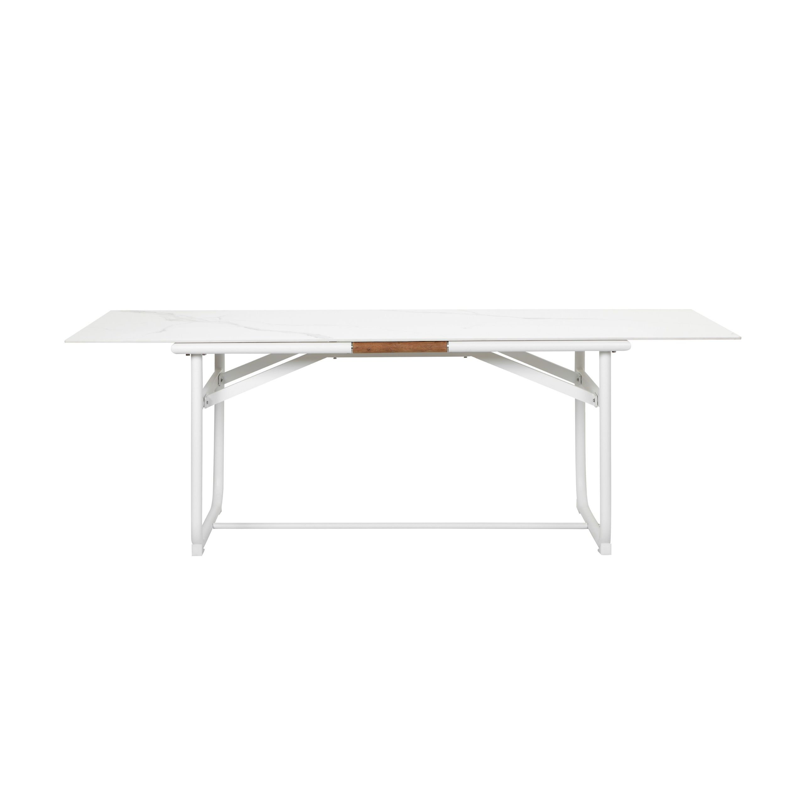 Benjara Shia Trestle Dining Table | Wayfair