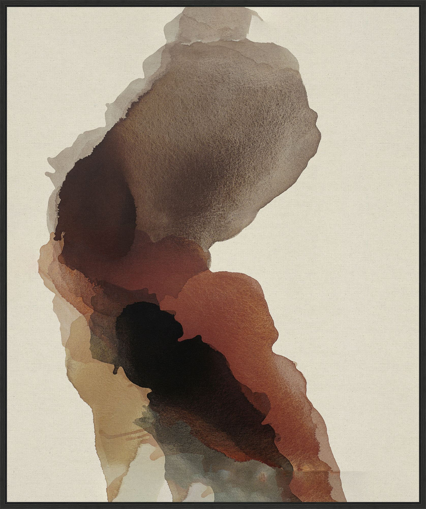 Wendover Art Group Bronze Musings 2 Floater Frame Print On Canvas Wayfair