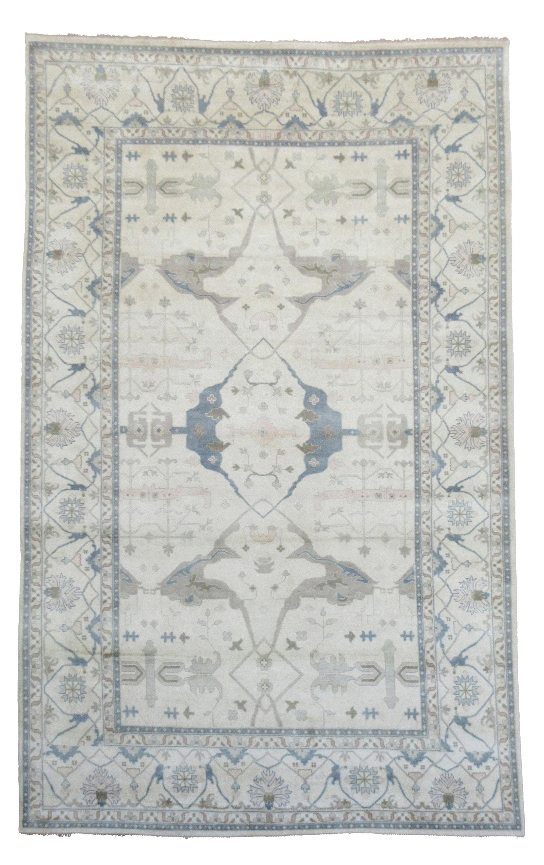 Kalili Rugs 12X20 Ivory Oushak Area Rug | Wayfair