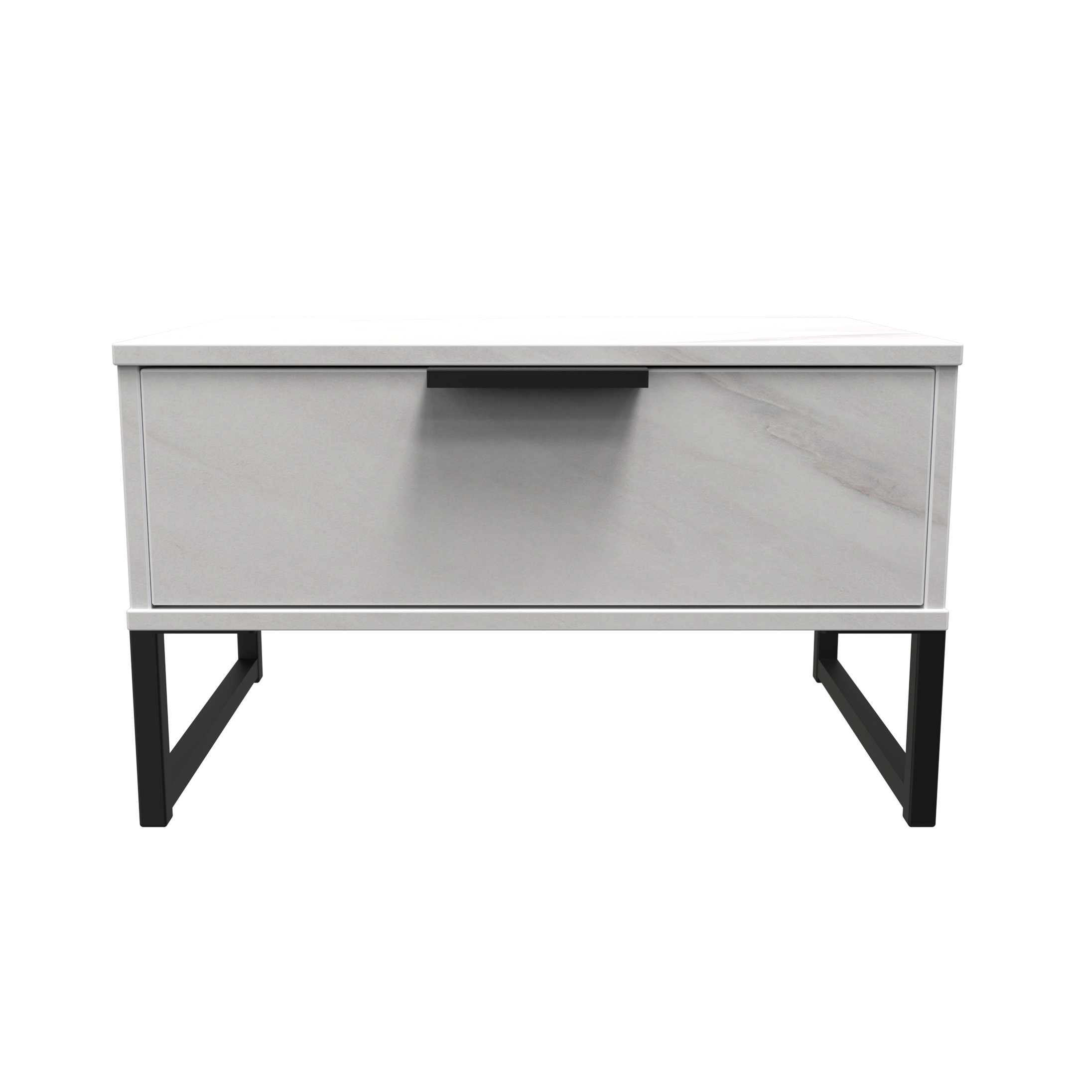 Latitude Run Bonnelle 1 Drawer Midi Chest in Marble (Ready Assembled ...
