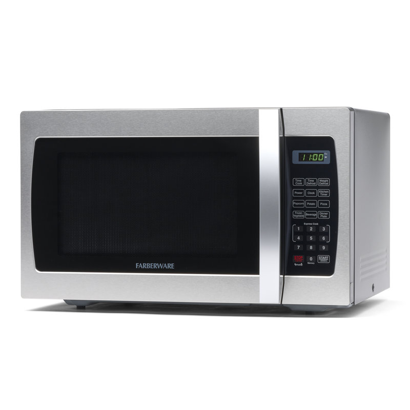 Farberware Professional Microwave Oven, 1.3 Cu. Ft., 1000-Watt, with ...