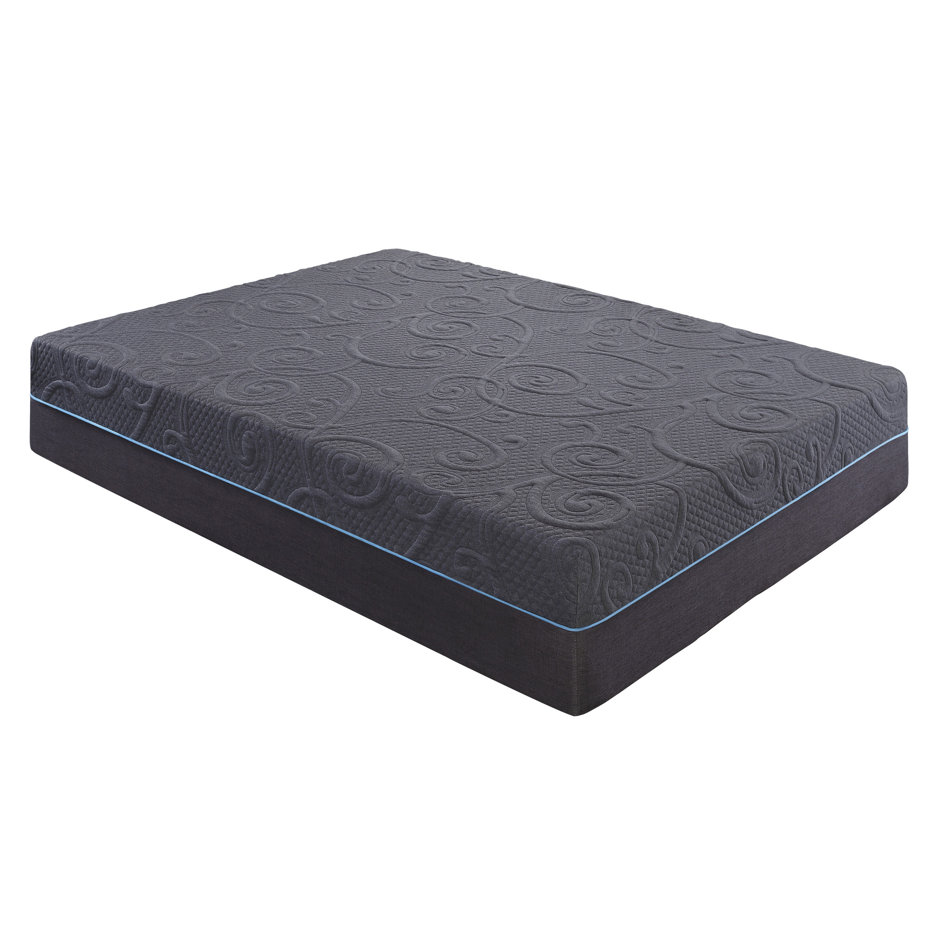 Alwyn Home Shad 11" Gel-Infused Memory Foam Hybrid Mattress & Reviews ...