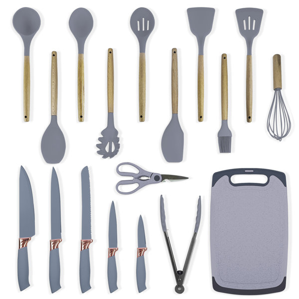 Fortune Candy 19 Piece Cooking Utensil Set & Reviews | Wayfair
