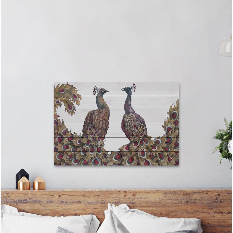 Bungalow Rose " Peacock Partner I " - Wayfair Canada
