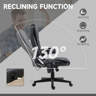 Ebern Designs HOMCOM High-Back Vibration Massage Chair, Heating Office ...