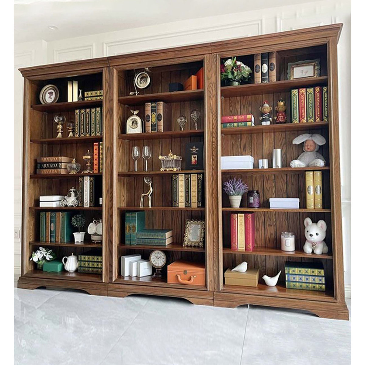 Canora Grey European-Style Simple Floor-To-Ceiling All-Solid Wood ...