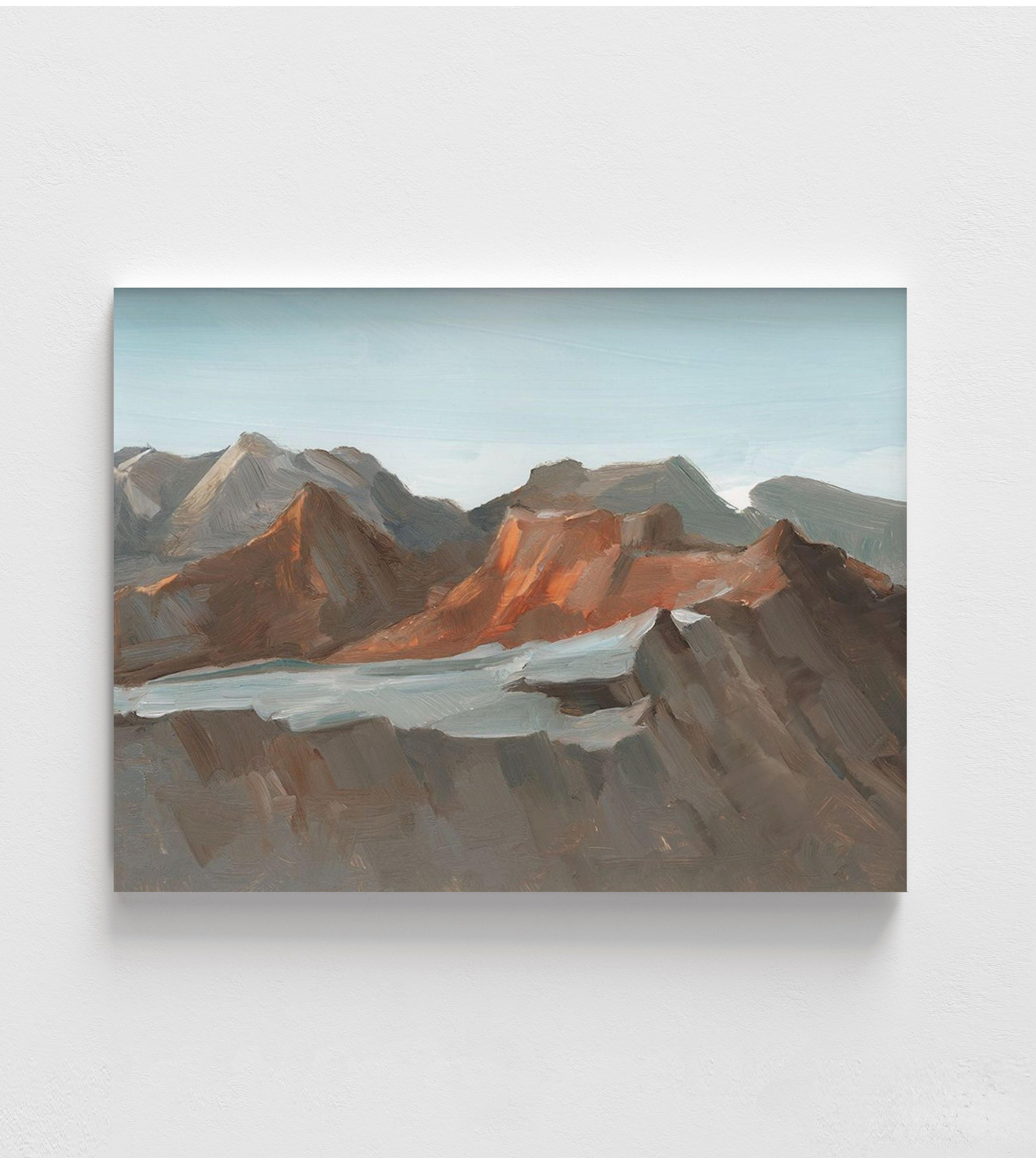 WeFrameArt Western Plateau I By Ethan Harper, Farmhouse Rustic Decor ...