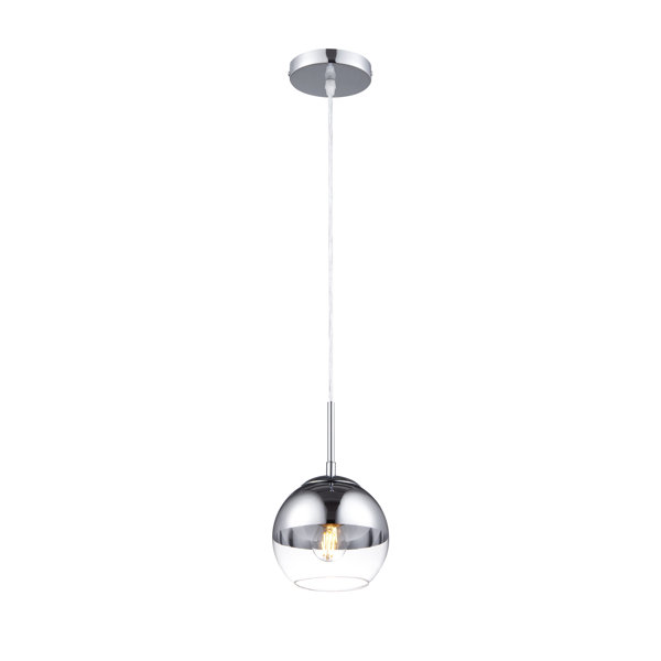 Bromi Design 1-Light Single Bulb Pendant Light | Wayfair