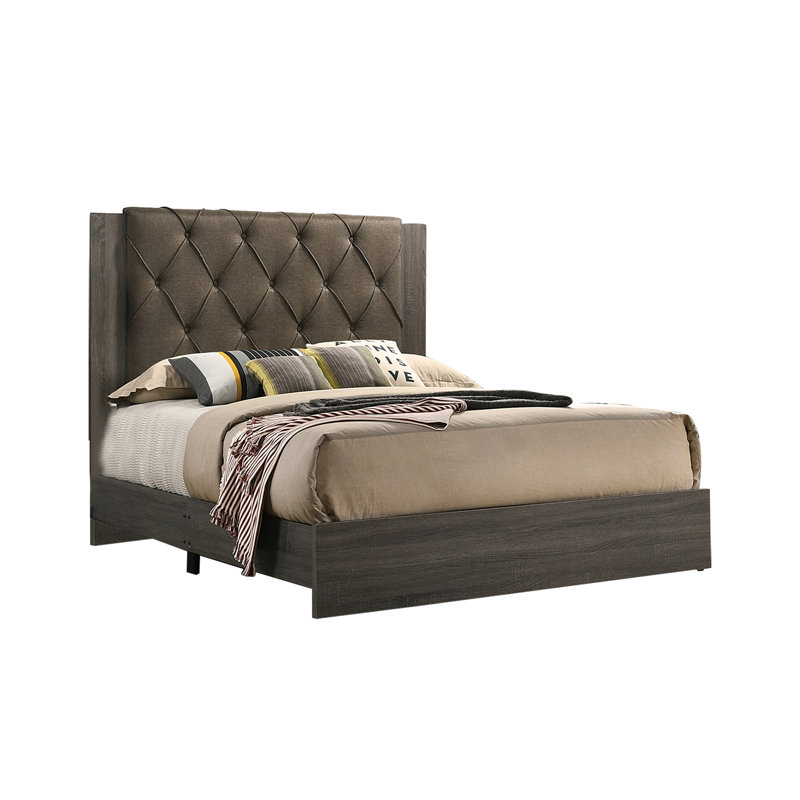 Red Barrel Studio® Kipperman Tufted Standard Bed | Wayfair