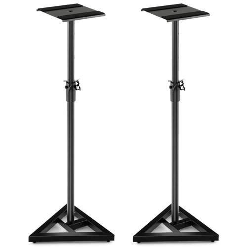 Adjustable Height Speaker Stands You'll Love | Wayfair