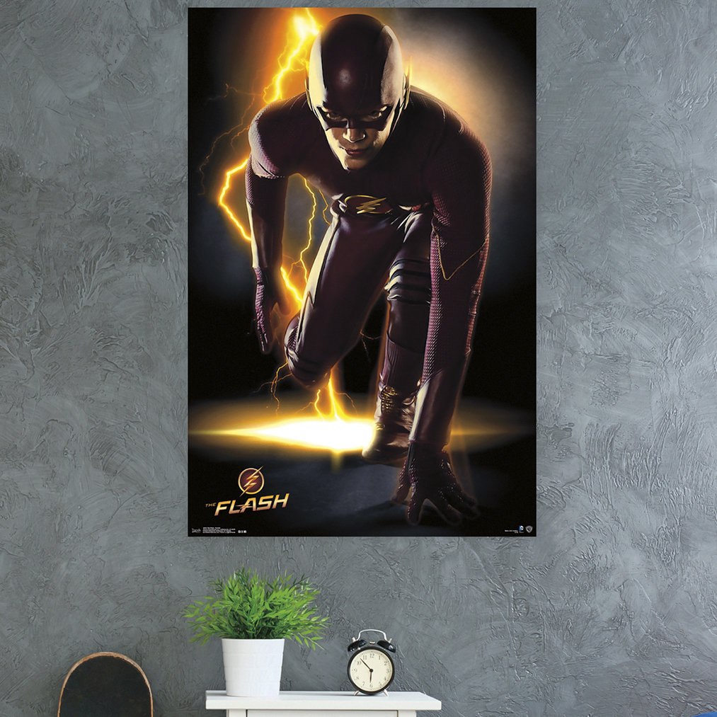 Trends International The Flash - Portrait Paper Print | Wayfair