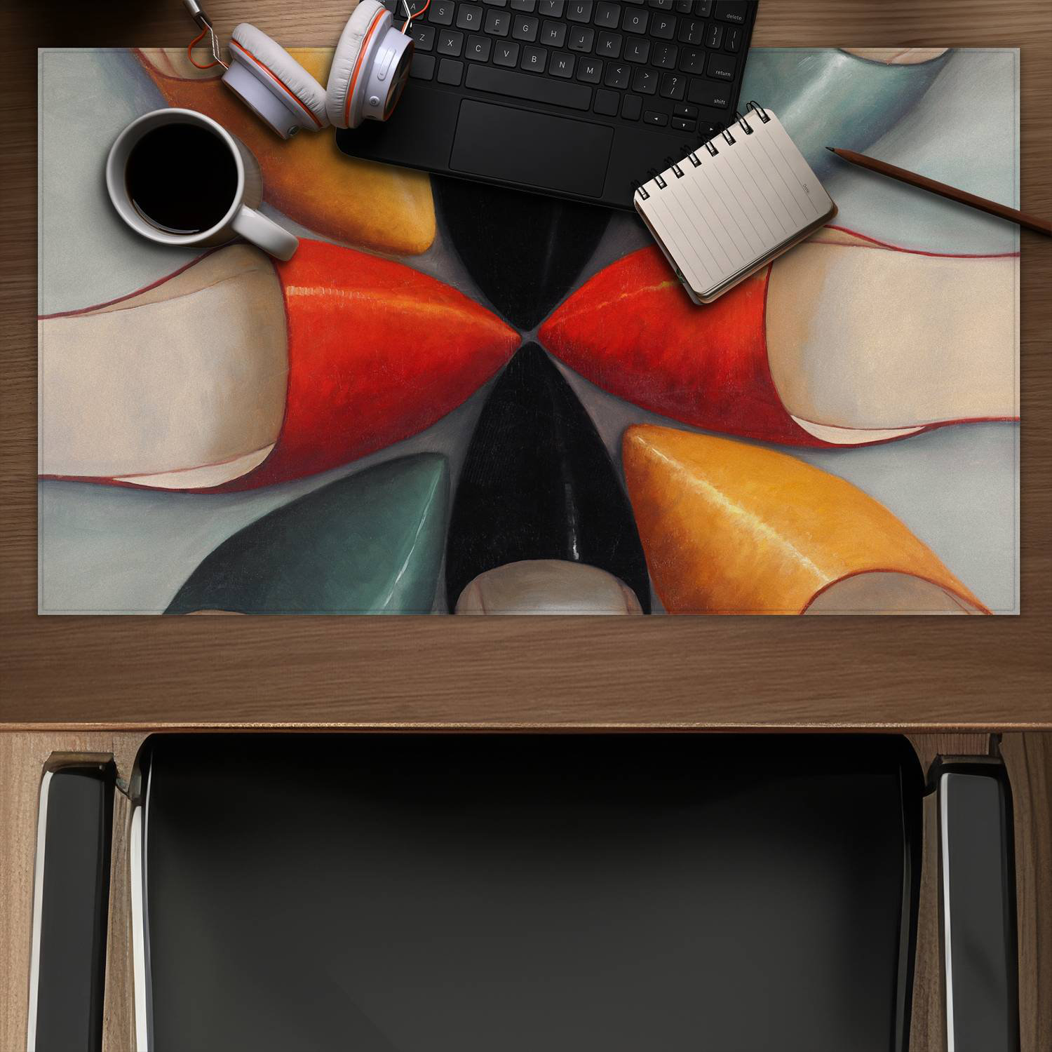 Begin Edition International Inc. Women shoes - 14.00"x24.25" Desk mat ...
