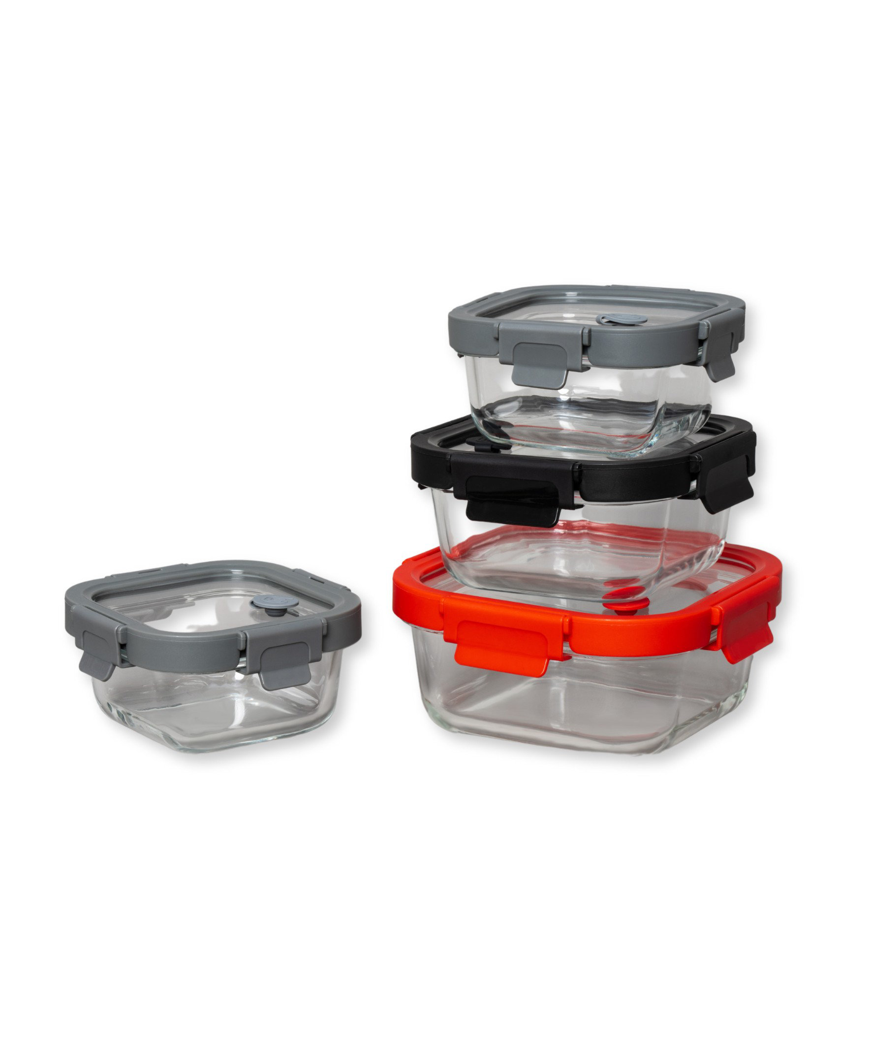 Genicook Glass 4 Container Food Storage Set | Wayfair