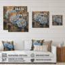 Ophelia & Co. Baby Blue Peonies By The Farm Gate II - Peonies Wood Wall ...