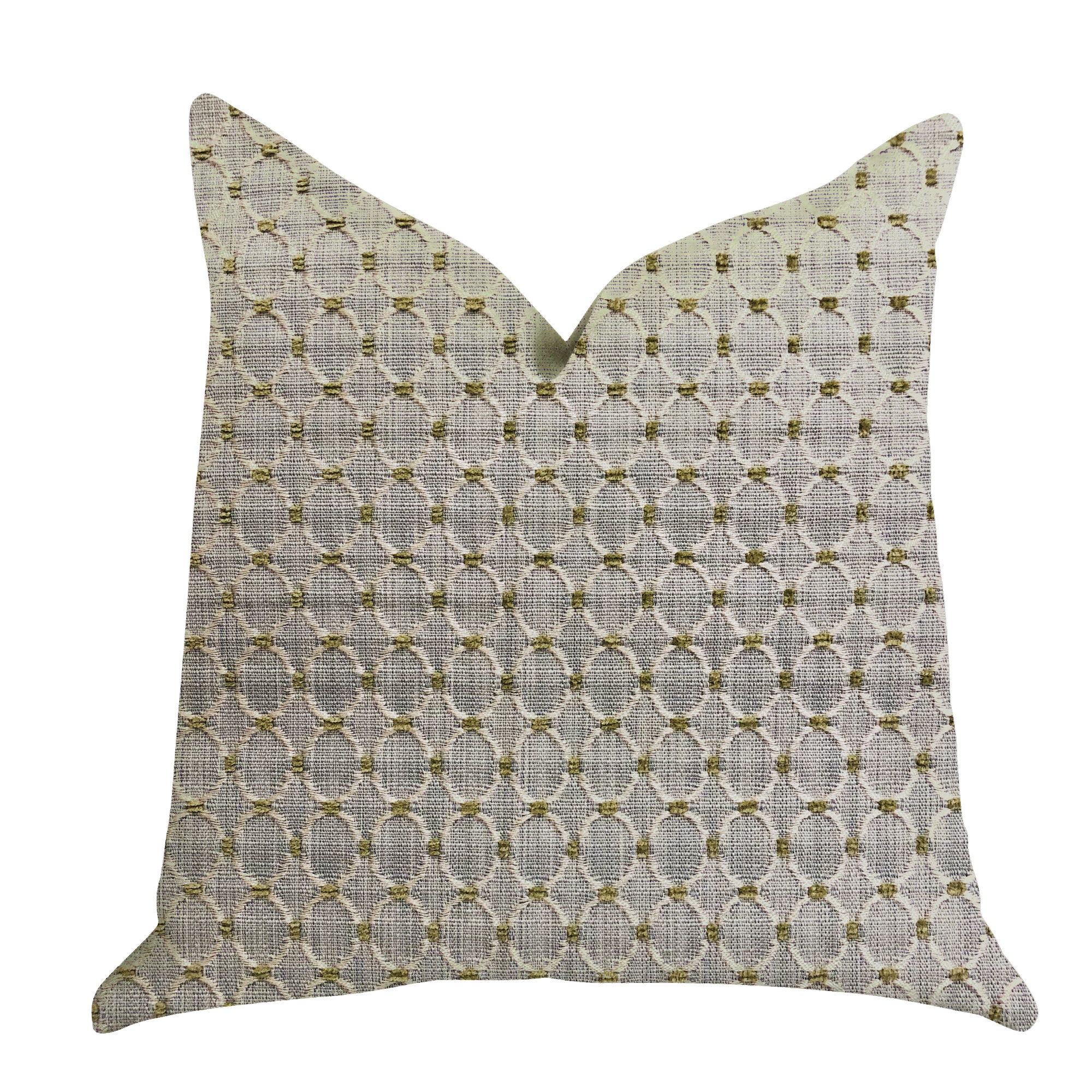 Plutus Brands Circular Ringed Luxury Pillow | Wayfair