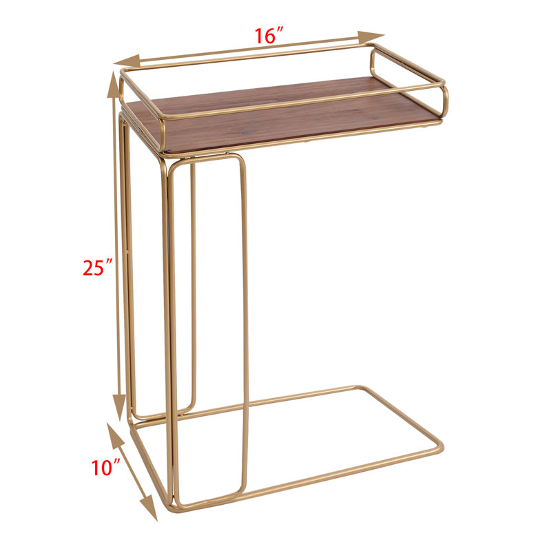 Mercer41 Konny Tray Top Frame End Table | Wayfair
