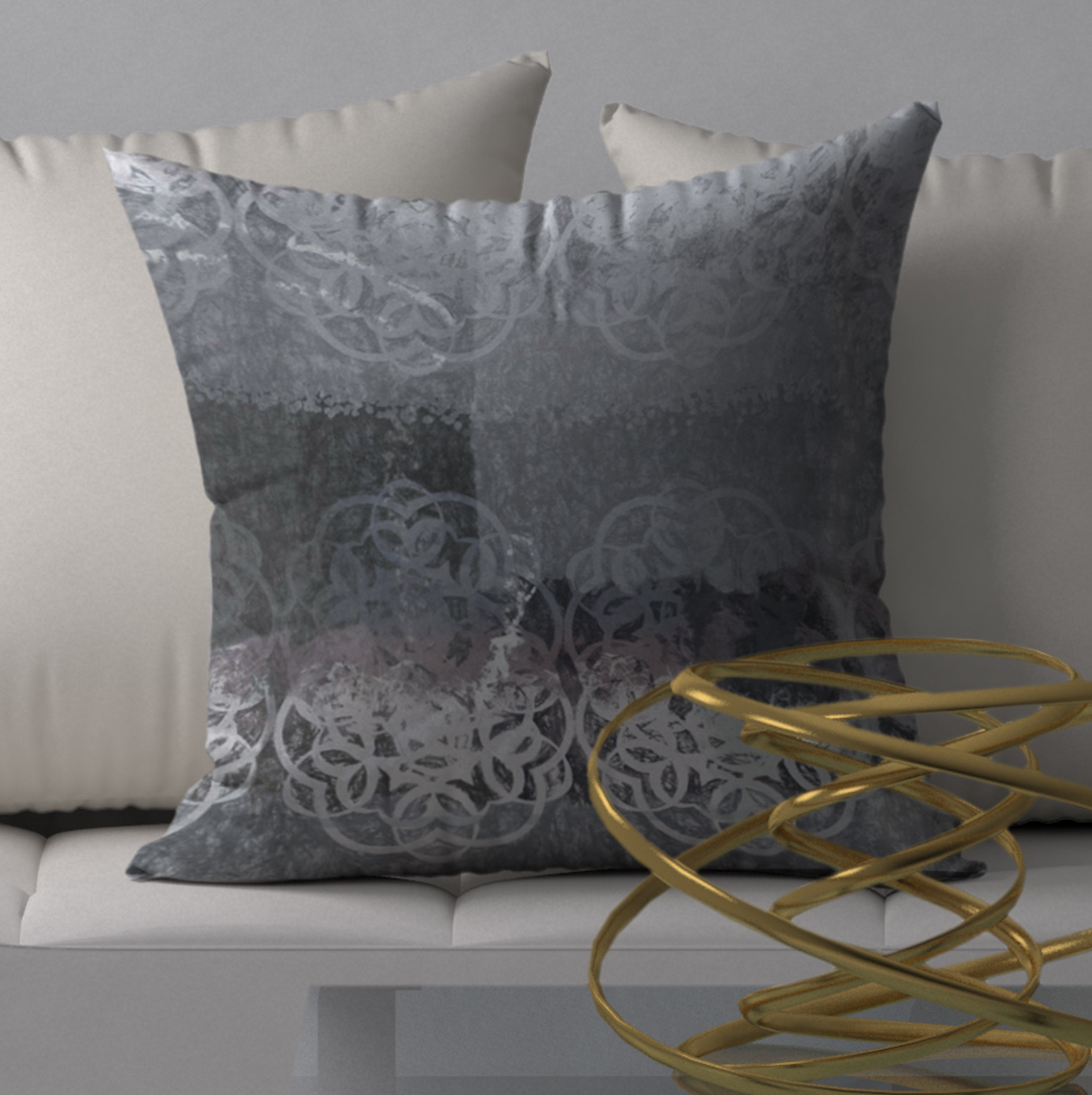 LeRoi Products Tasty Vanish Square Pillow Cover & Insert | Wayfair