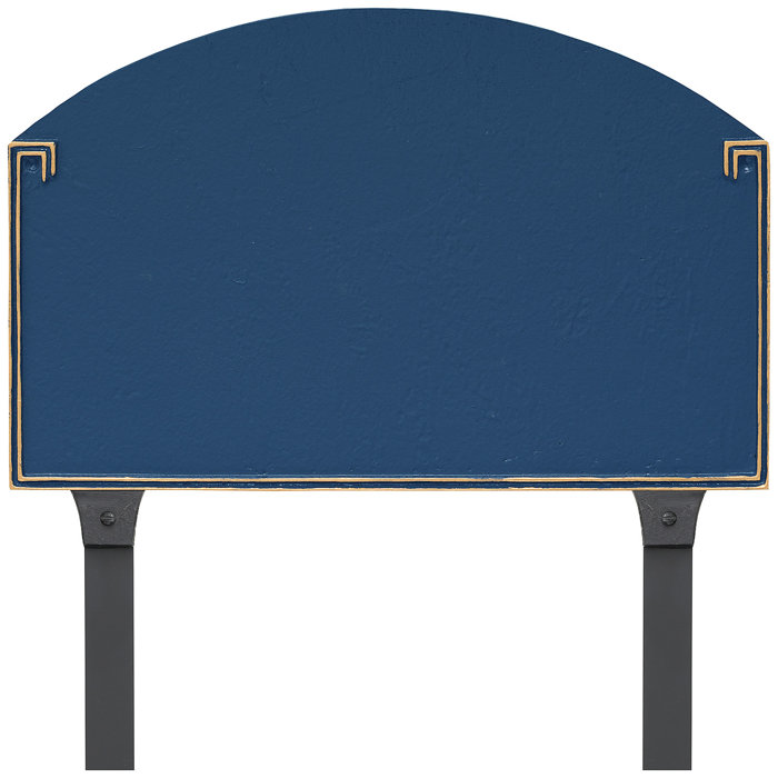 Montague Metal Products Georgetown Estate Two Line Address Sign Plaque ...