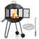 Borough Wharf Lauver Round Steel Wood Burning Smokeless Fire Pit ...