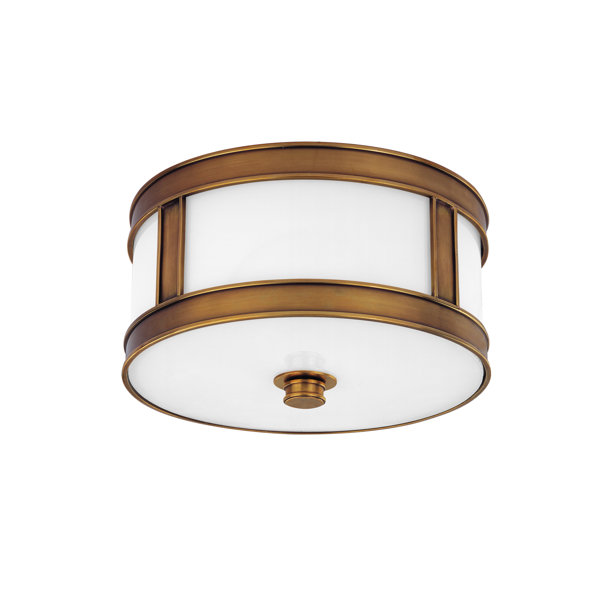 Hudson Valley Patterson Glass Flush Mount | Wayfair