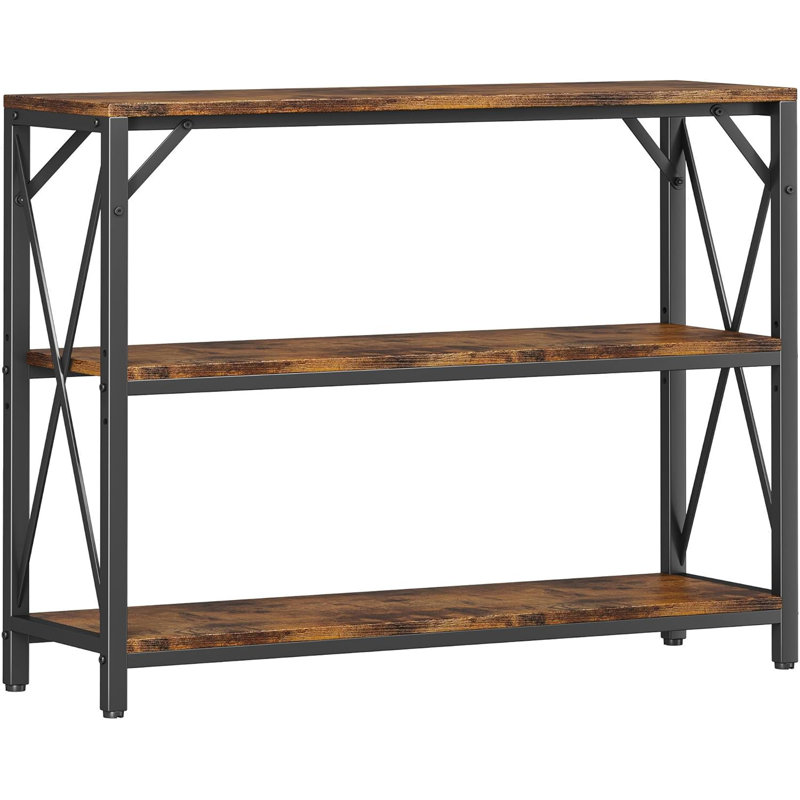 17 Stories 3-Tier Entryway Table With Storage | Wayfair