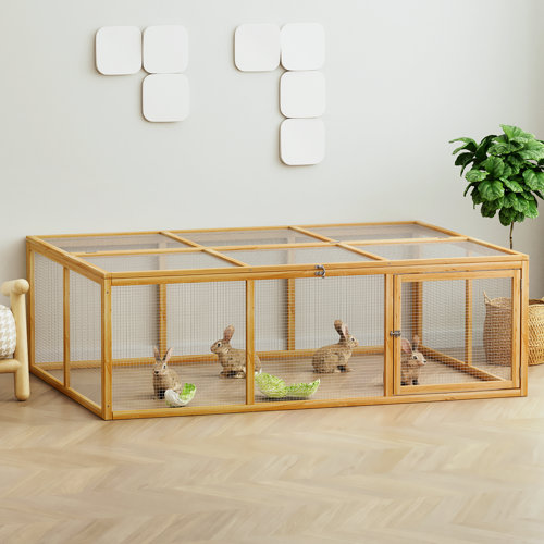 Tucker Murphy Pet™ Ruppe Wooden Chicken Coop Cage Henhouse Small Animal ...