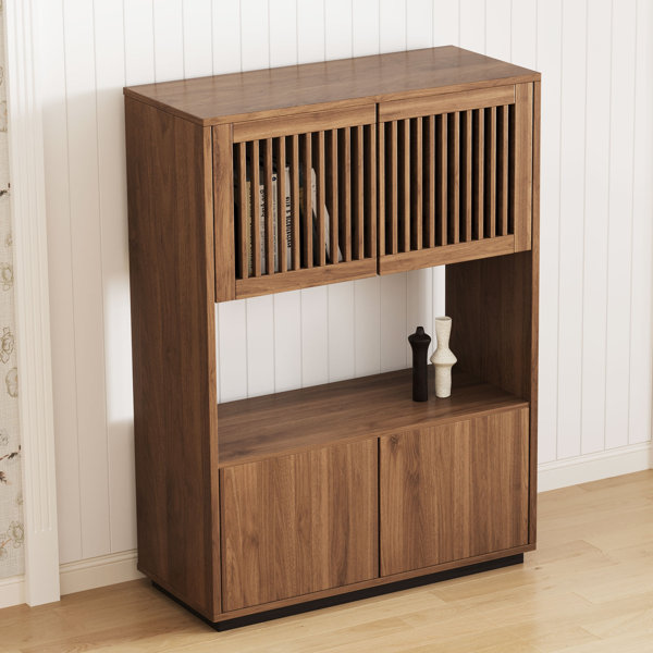 Ebern Designs Roanoke 33.46in Double-door Storage Cabinet With External ...