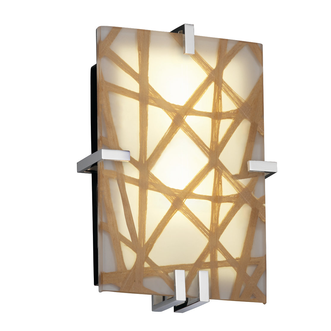 Wrought Studio Maez 2 Light Clips Rectangle Wall Sconce - Wayfair Canada