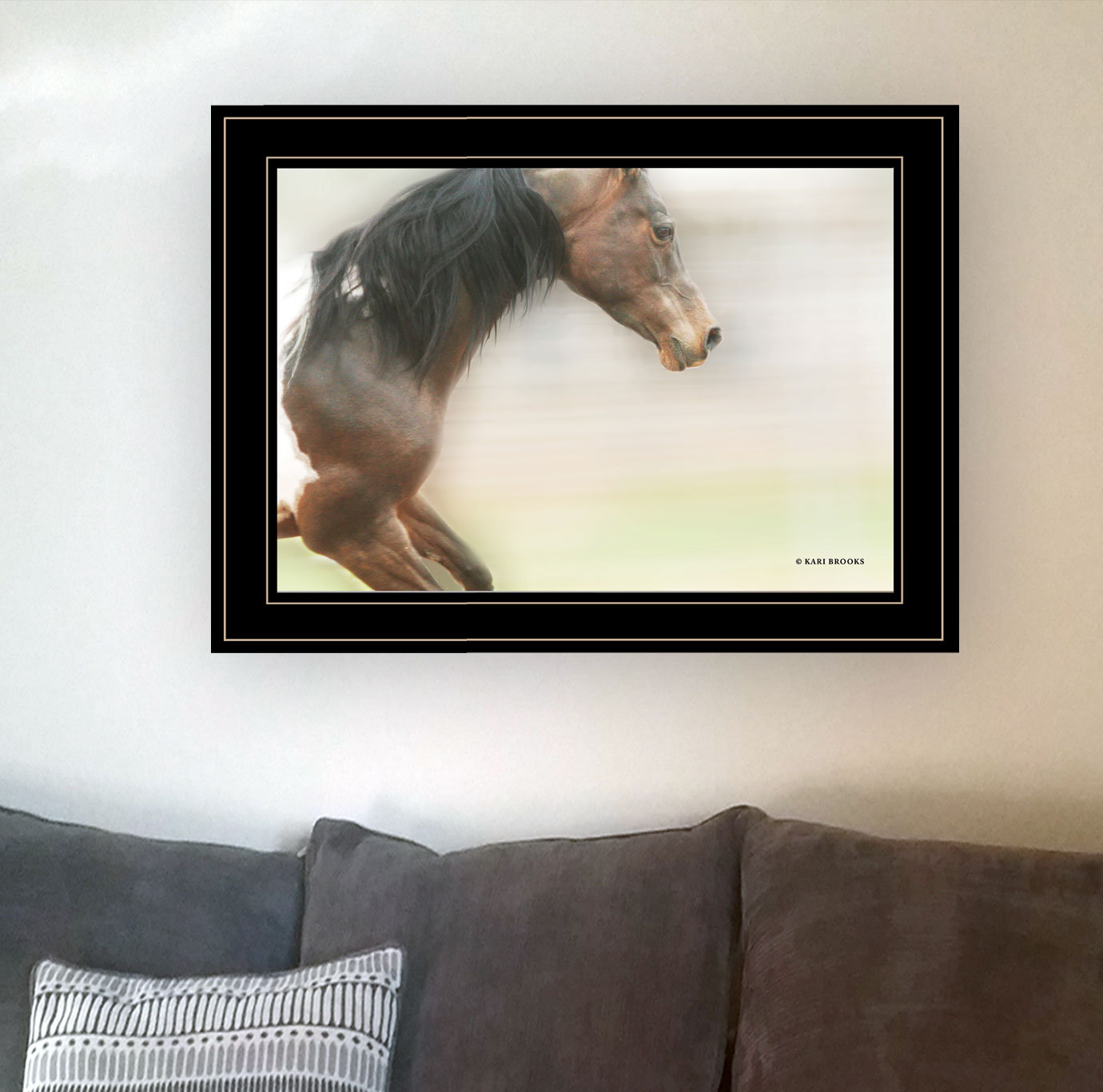 Union Rustic Leap of Faith Framed Wall Art for Living Room, Home Wall ...