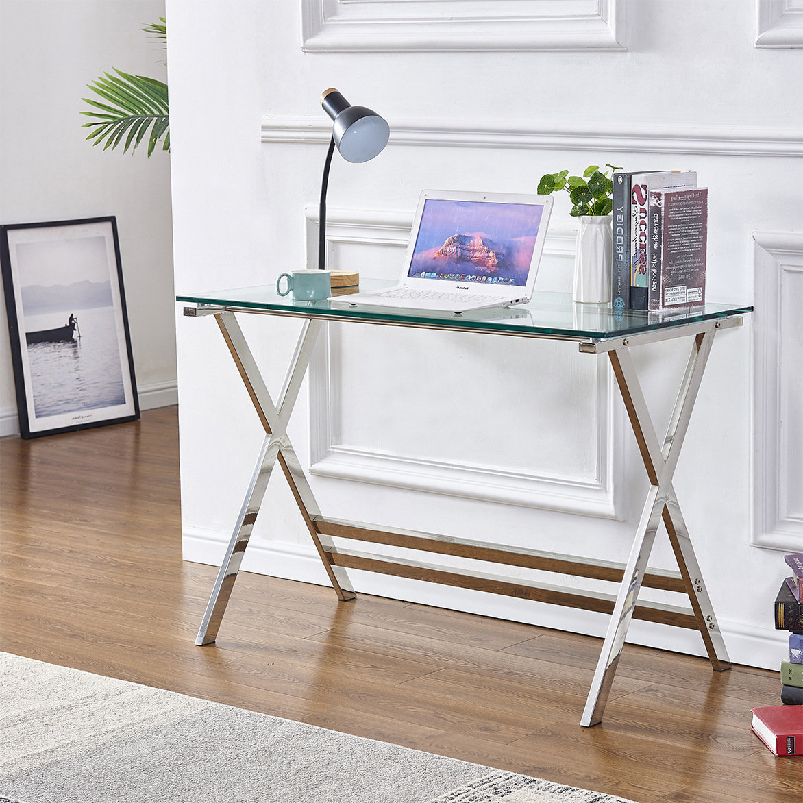 Orren Ellis Tonbridge Desk & Reviews | Wayfair