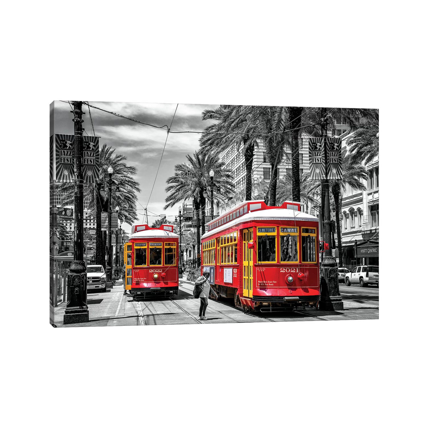 East Urban Home Canat Street Downtown II by Susanne Kremer - Wrapped ...