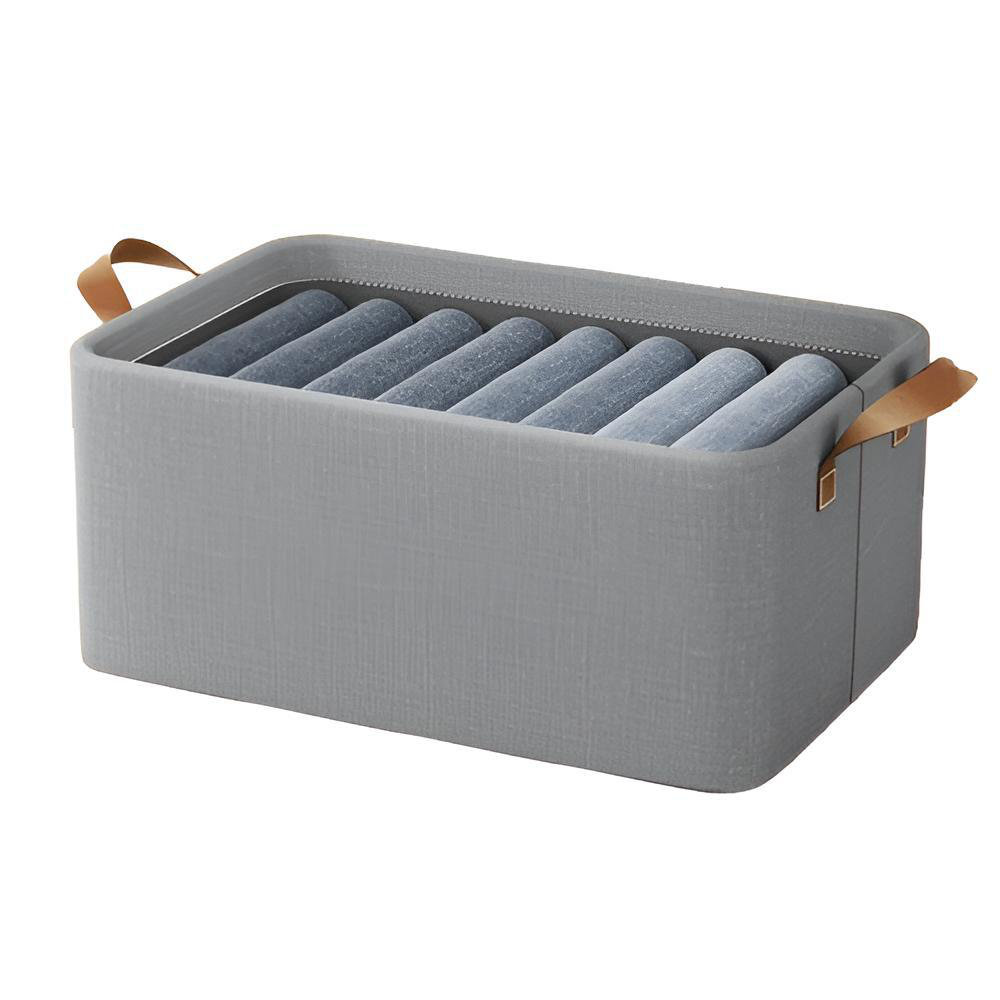 Rebrilliant 3 Pack Clothing Storage Box: Wardrobe Organizer With ...