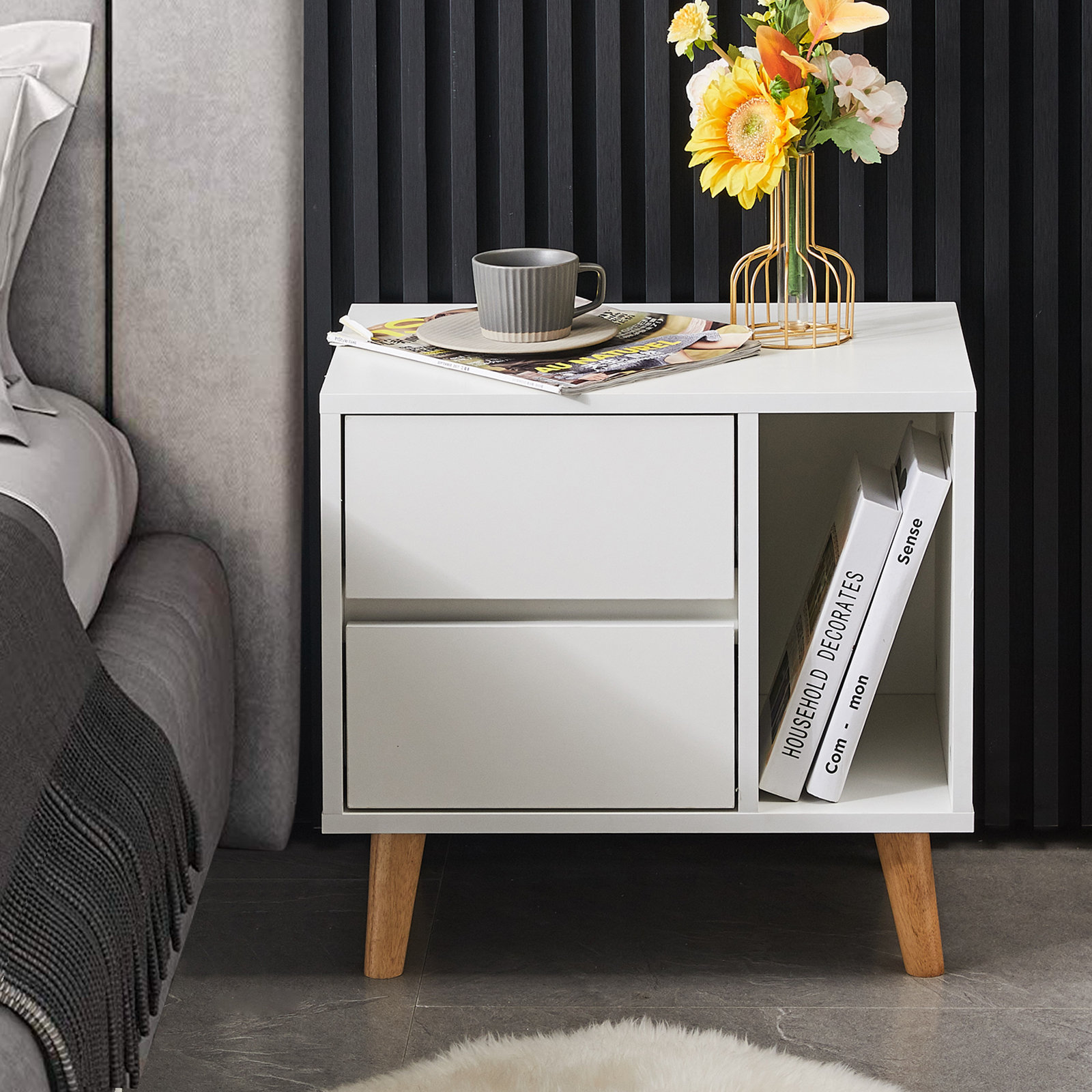 George Oliver Karylin Nightstand | Wayfair