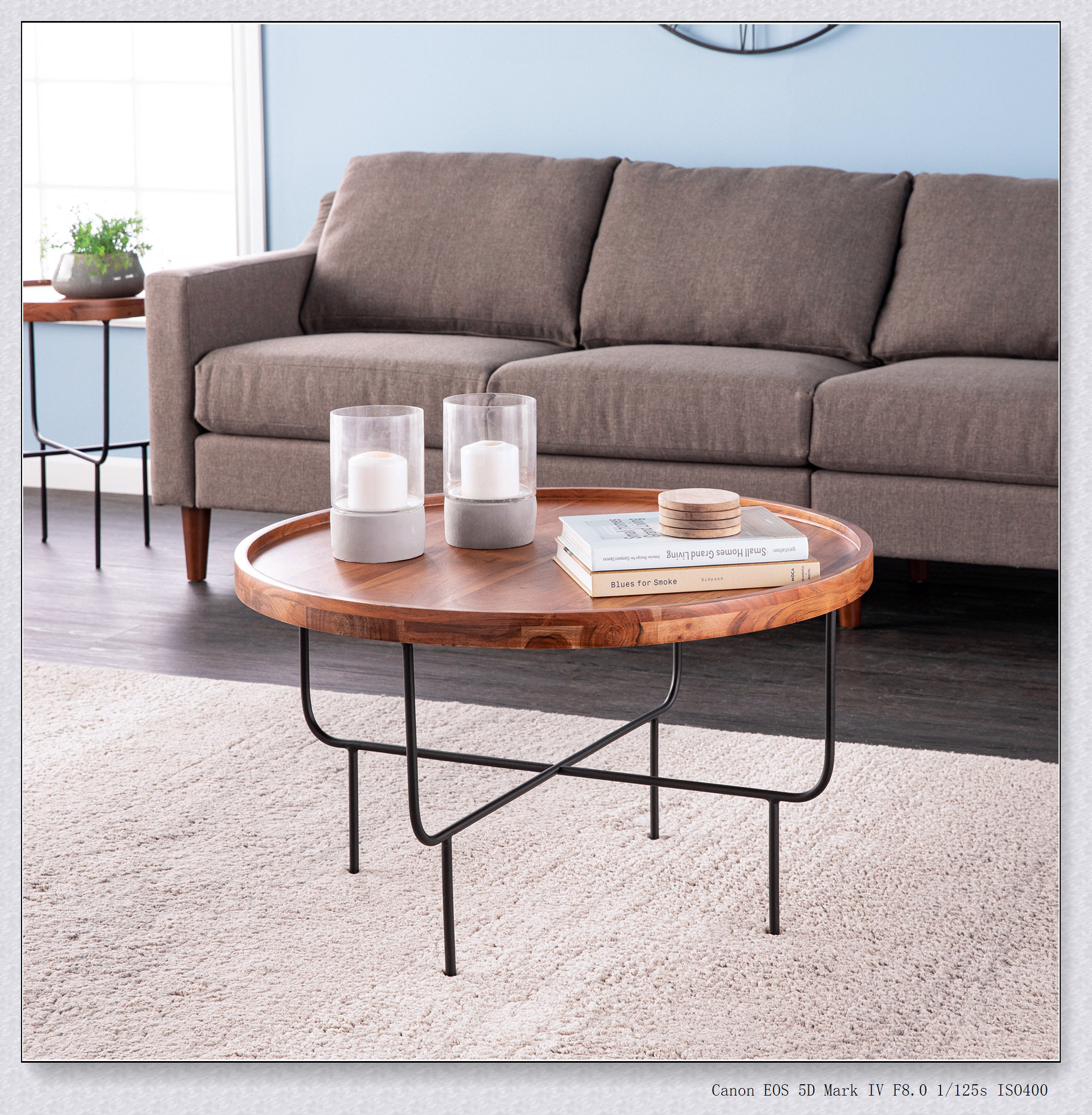 17 Stories Marisdale Round Coffee Table Practical, modern design, high ...