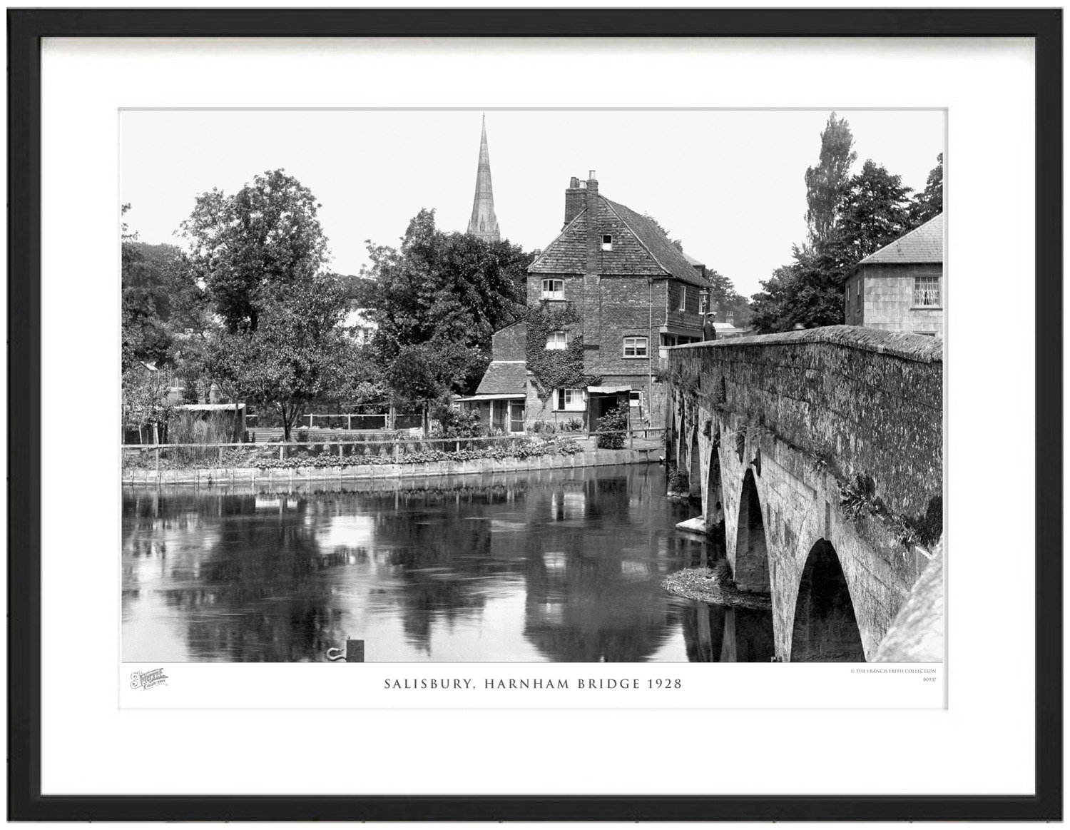 The Francis Frith Collection 'Salisbury, Harnham Bridge 1928' - Picture ...