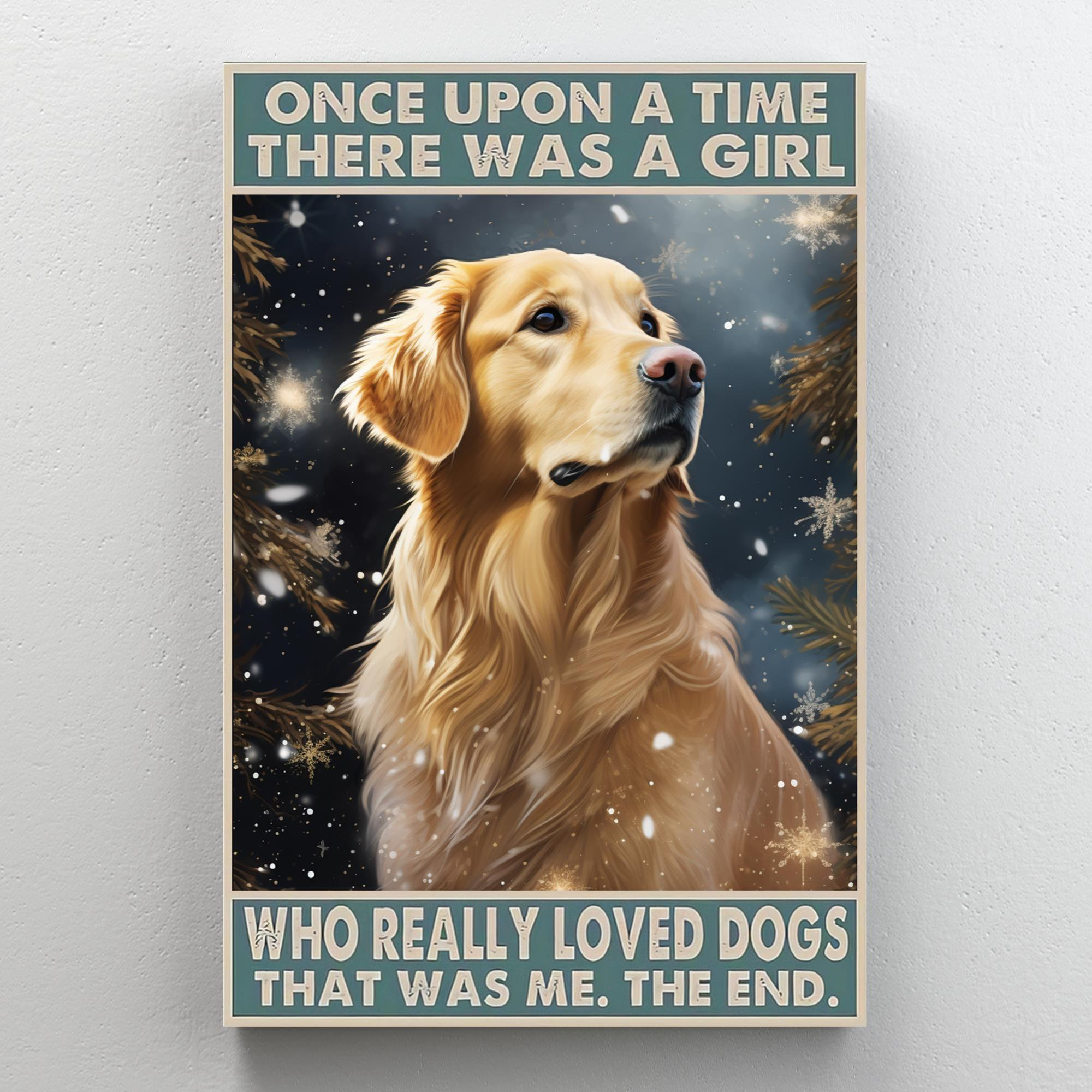 Trinx Kristyanna " Who Really Loved Dogs - 1 Piece Rectangle Graphic ...