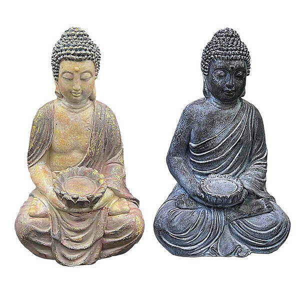 Bungalow Rose Religious & Spiritual Fiberstone Garden Statue | Wayfair