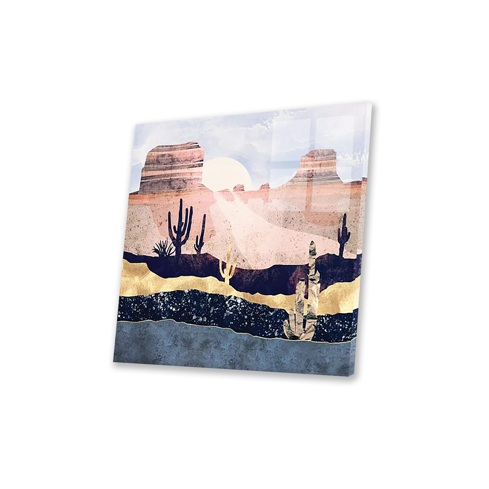 East Urban Home Autumn Desert - Print | Wayfair