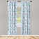 East Urban Home Nautical Semi-Sheer Rod Pocket Curtain Panels & Reviews ...
