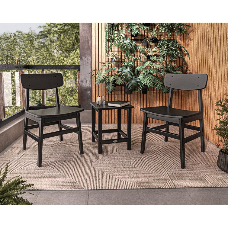 POLYWOOD® Modern Studio Urban Chair 3-Piece Seating Set | Wayfair