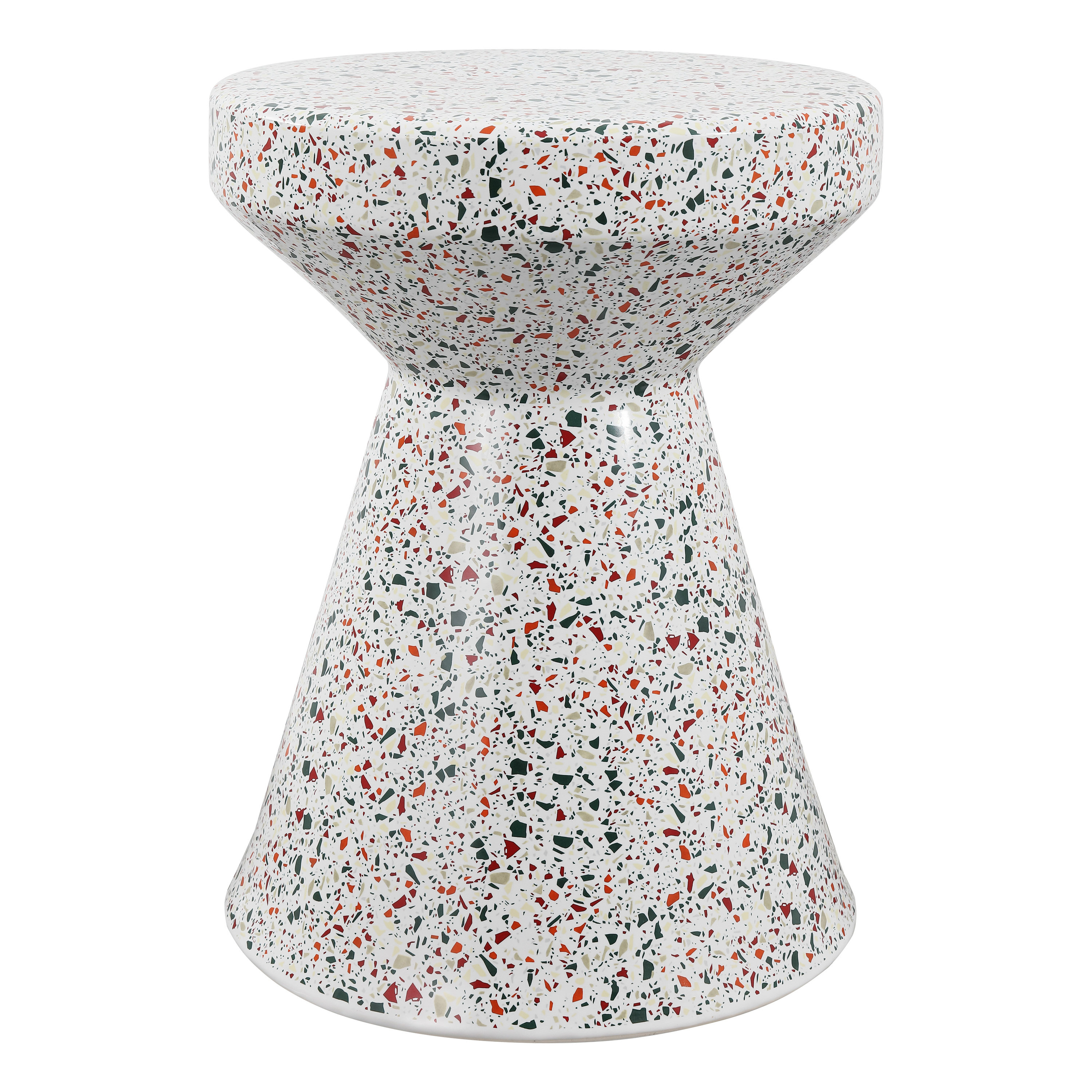 Corrigan Studio® Sconyers 17.75" Modern Bohemian Terrazzo Indoor ...