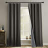 Ebern Designs Parbel 100% Blackout Curtain for Bedroom & Living Room ...