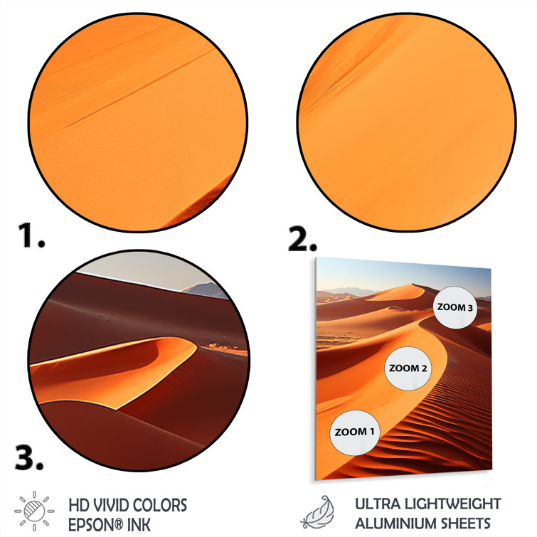 Union Rustic " Desert Sandscape II " on Metal - Wayfair Canada