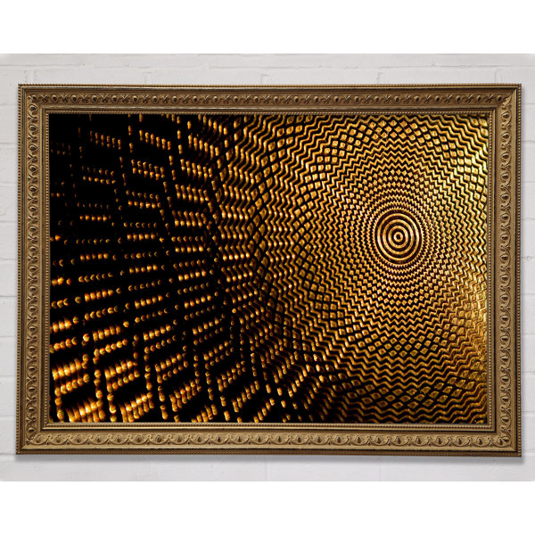 Bright Star Compact Patterns - Single Picture Frame Print | Wayfair.co.uk