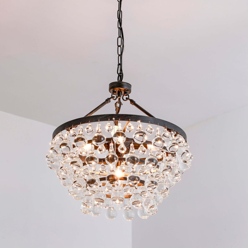 Ophelia & Co. Labounty 5 - Light Dimmable Tiered Chandelier & Reviews ...