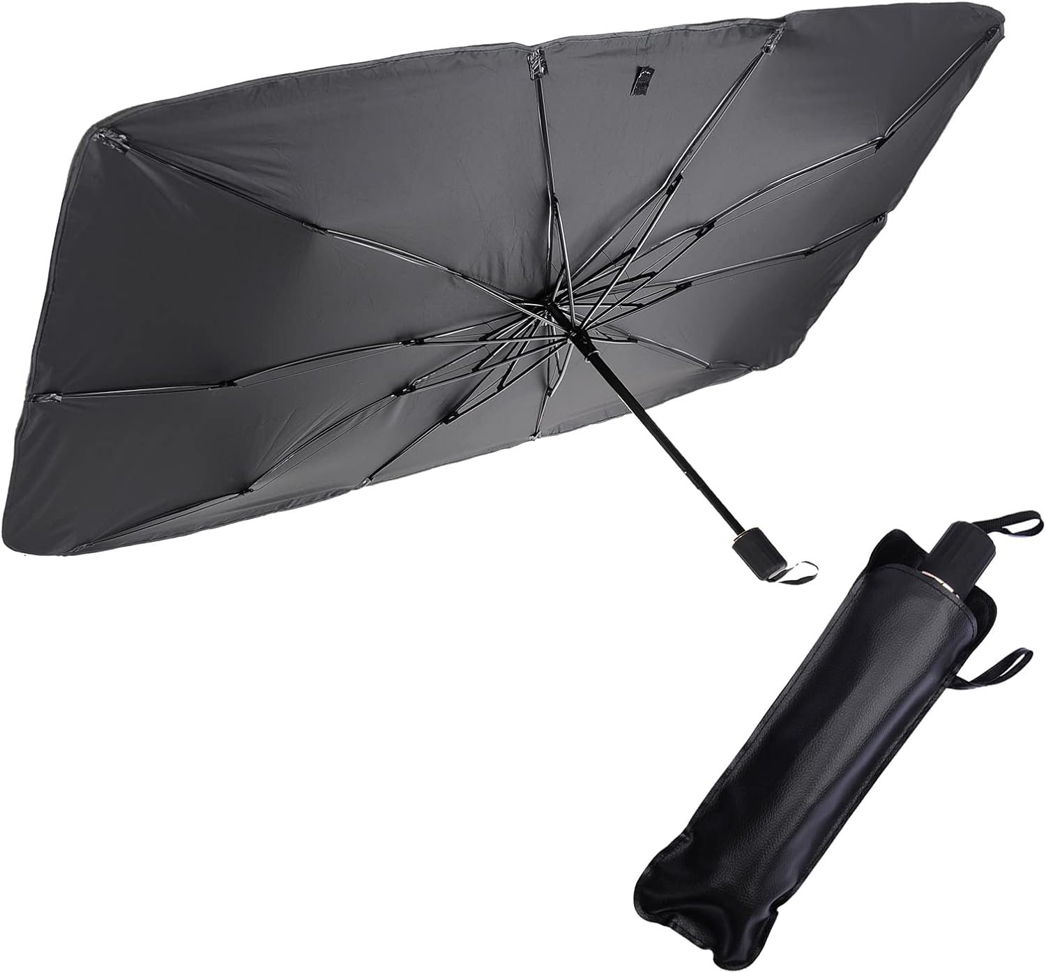 LinsCraft Foldable Car Windshield Umbrellas, Sun Shade Umbrella For ...