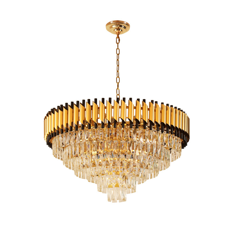 Mercer41 31.49" Calani Dimmable Round Chandelier | Wayfair